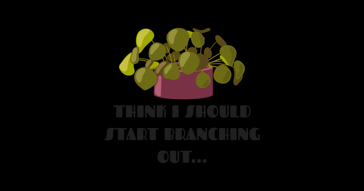 Funny Plant Series: Branching Out - Weird Plants - Sticker | TeePublic
