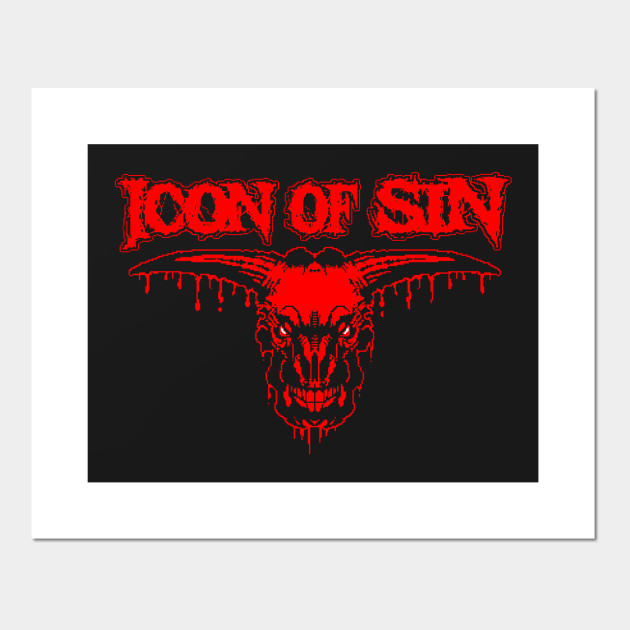 Icon of Sin - Pixel - Posters and Art Prints | TeePublic