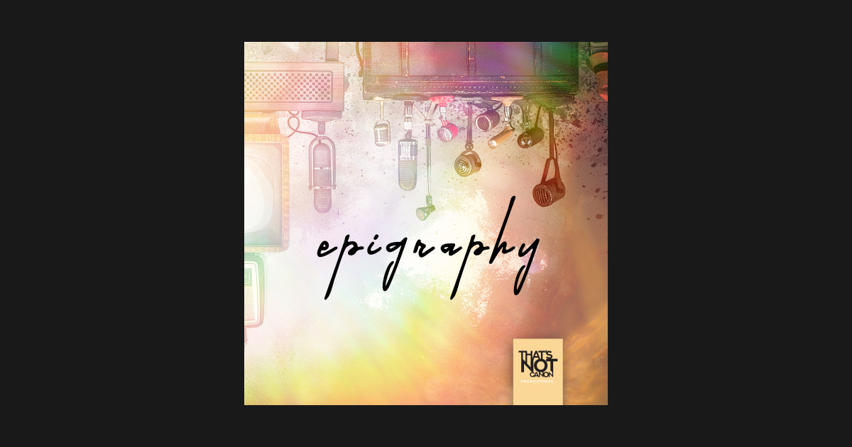 Epigraphy Cover - Podcast - T-Shirt | TeePublic