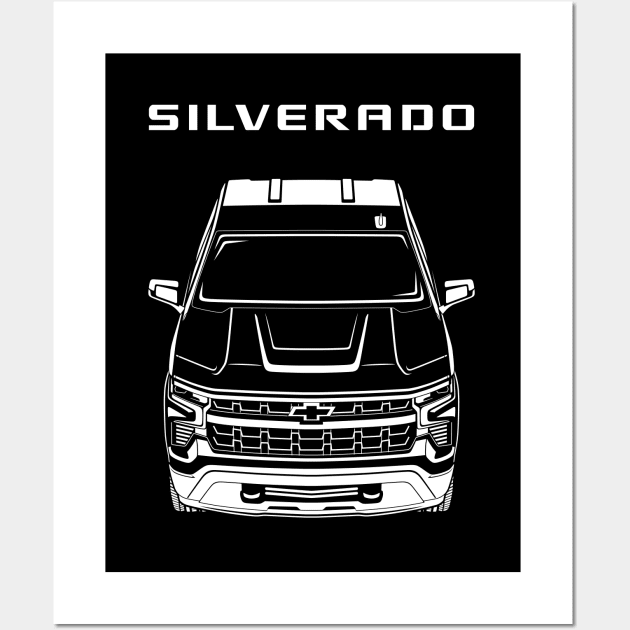 Silverado 1500 2022-2024 - Silverado 1500 - Posters and Art Prints ...