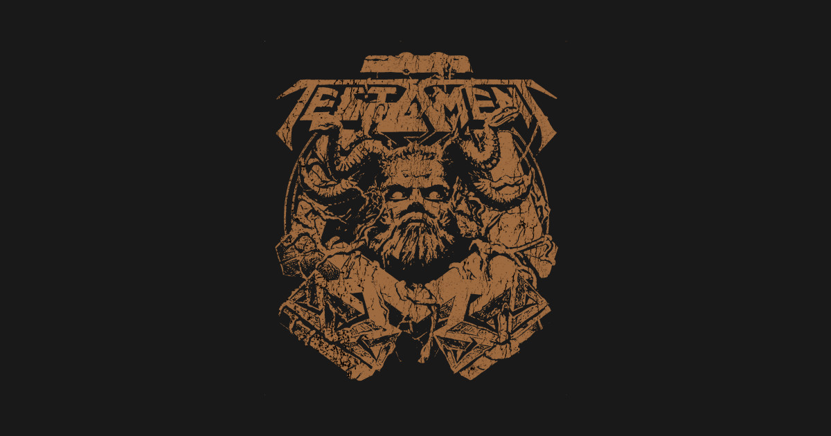 Vintage Logo Thrash Metal Band - Testament Band - T-Shirt | TeePublic