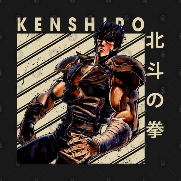 Kenshiro's Wrath Fist Of The North Star's Iconic Battles - The North Star Manga - T-Shirt ...