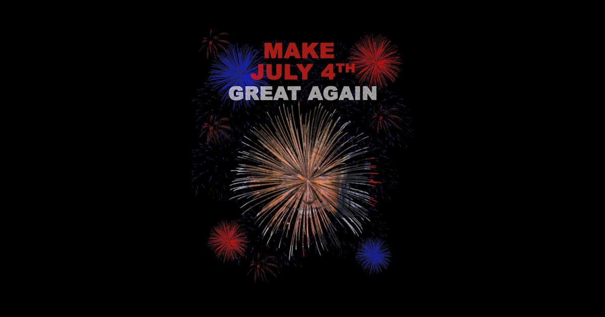 Donald Trump Make 4th Of July Great Again Patriot Tee - Patriots ...