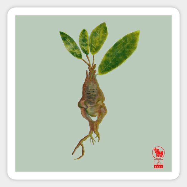 mandrake - Beni - Sticker | TeePublic