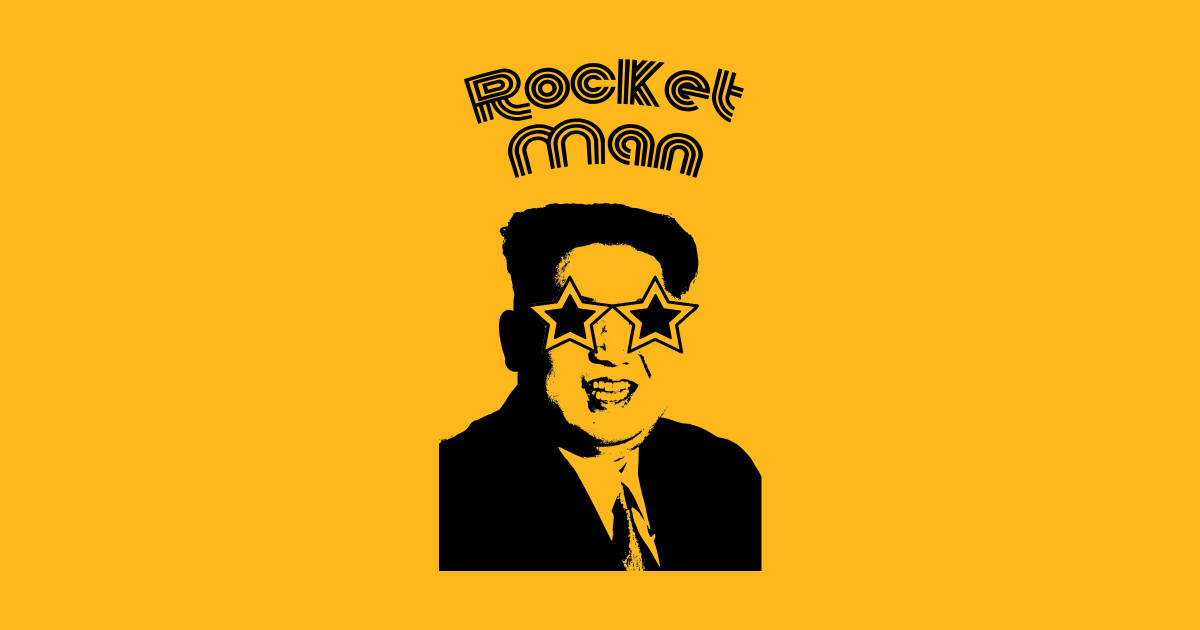 Kim Jong Un Rocket Man - Kim Jong Un - T-Shirt | TeePublic