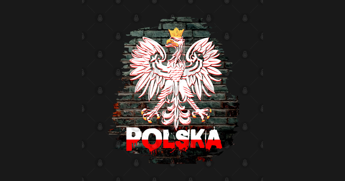 Poland Polska Polacy Polish Eagle Pride - Poland - T-Shirt | TeePublic