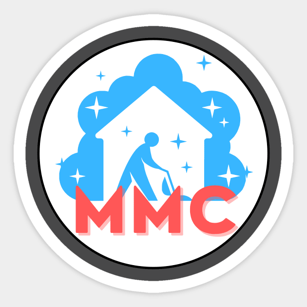 Midwest Magic Cleaning Logo - Midwest Magic Cleaning - Sticker | TeePublic