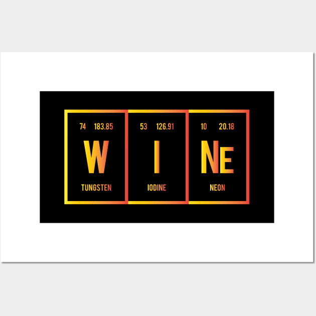 Wine - Periodic Table of Elements - Wine Periodic Table Of Elements ...
