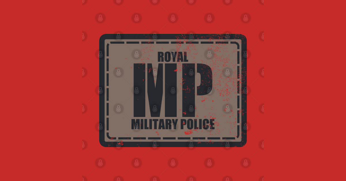 Royal Military Police Patch (distressed) - Rmp Patch - T-Shirt | TeePublic