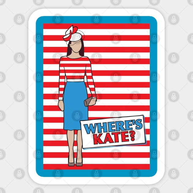 Where's Kate Middleton? Kate Middleton is missing? Where's Waldo ...