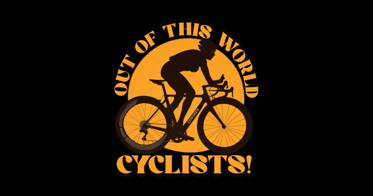 cyclists - Cycling - Sticker | TeePublic