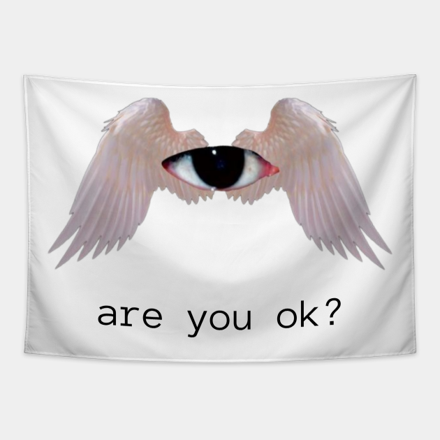 Dreamcore, weirdcore aesthetic eyeball design - Weirdcore - Tapestry ...