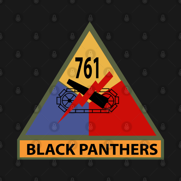 761st Tank Battalion SSI w Name Tape - 761st Tank Battalion SSI W Name ...