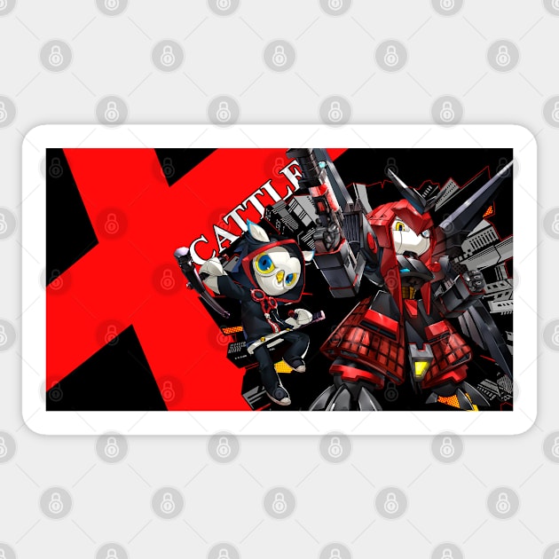 Persona 5 The Phantom X - Cattle - The Phantom X - Sticker | TeePublic