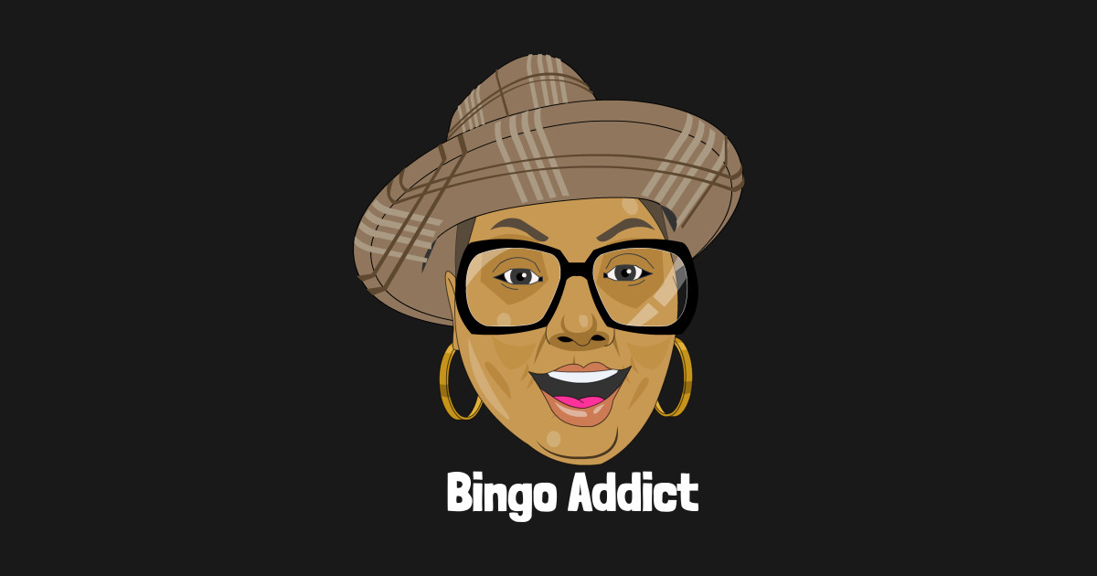 Bingo Addict - Bingo Addict - T-Shirt | TeePublic