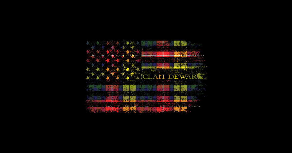 Clan Dewar-Buchanan Scottish tartan US flag Scotland - Scotland Clan ...