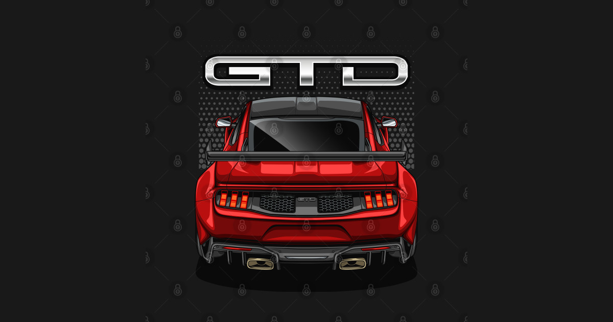 GTD Mustang (Chroma Flame) for the 2025 model year - Mustang Gt - T ...