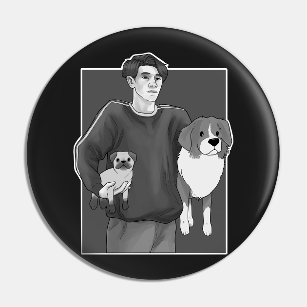 Nick Nelson - heartstopper Nellie And Henry B&W - Kit Connor - Pin ...