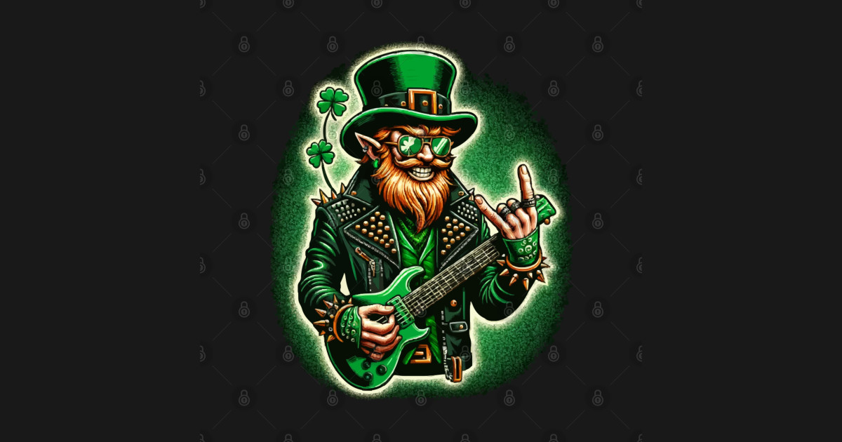 Leprechaun Rocker - Shamrock 'n' Roll Spirit Unleashed - St Patricks ...