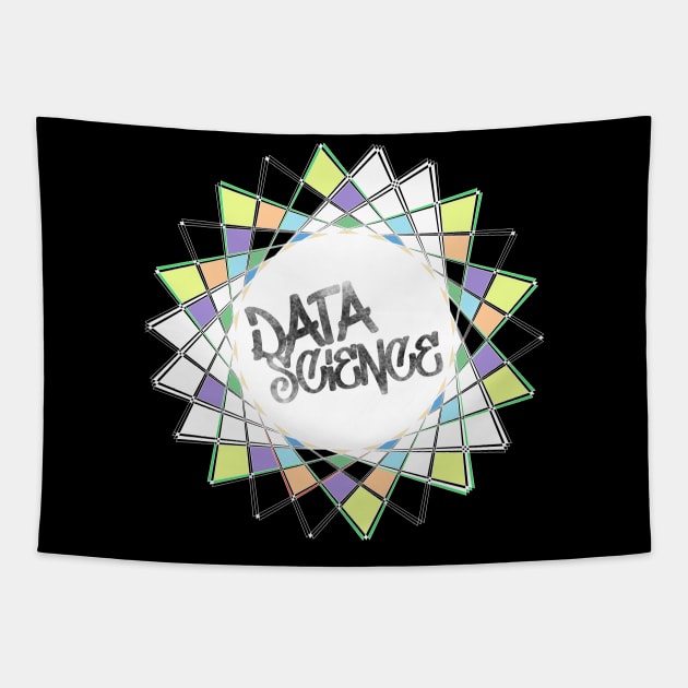 Data Science Graffiti | Abstract Geometric Street Art White - Data ...