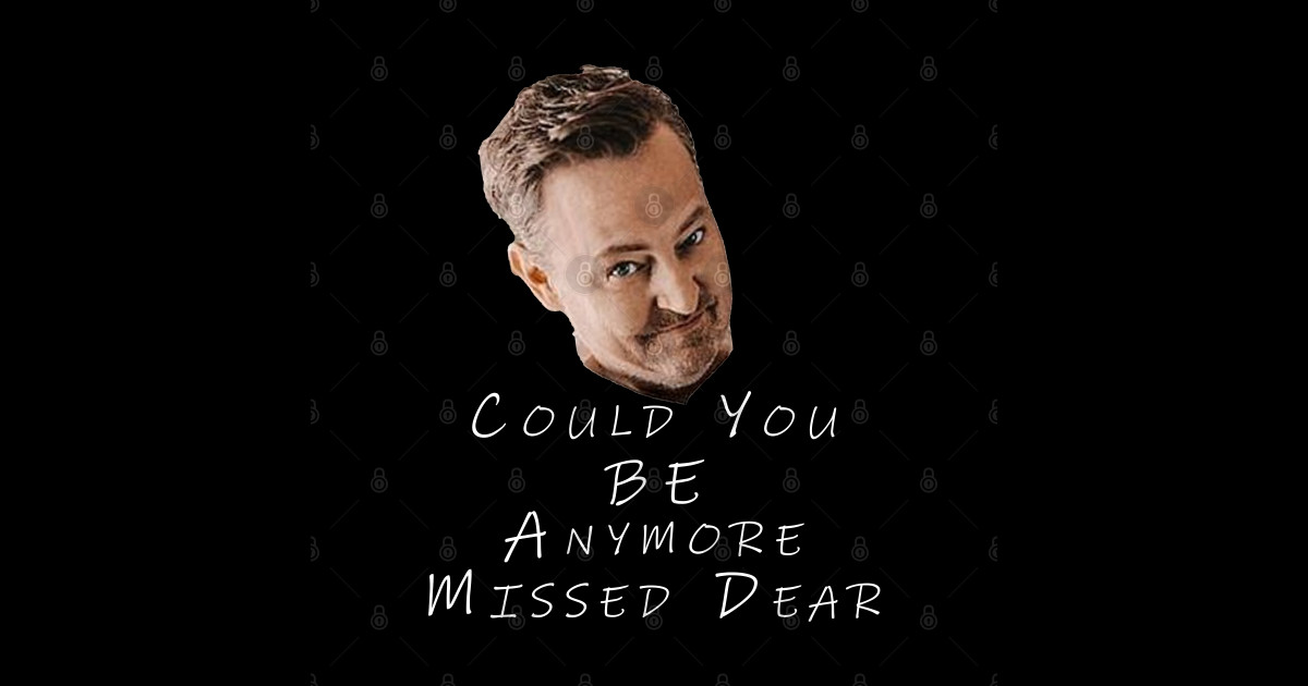 matthew perry - Matthew Perry Head - Sticker | TeePublic