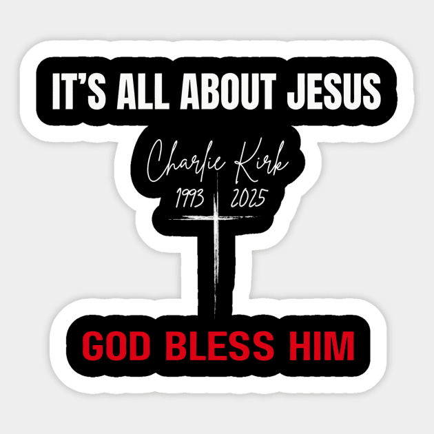 Charlie Kirk RIP - Charlie Kirk Rip - Sticker | TeePublic