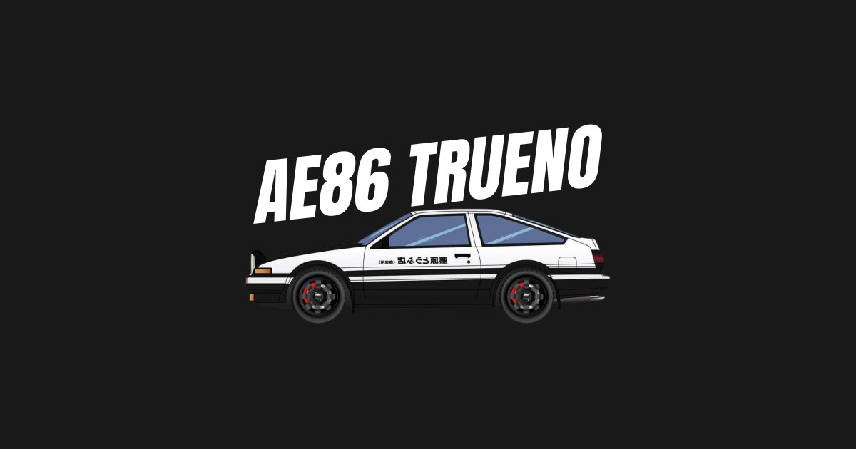 Drifter Ae86 trueno { INITIAL D } - Ae86 - T-Shirt | TeePublic