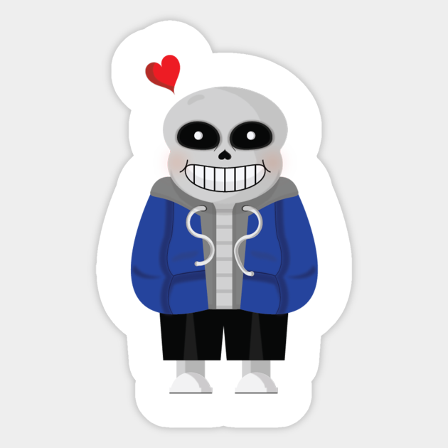 Sans (Undertale) - Gamer - Sticker | TeePublic