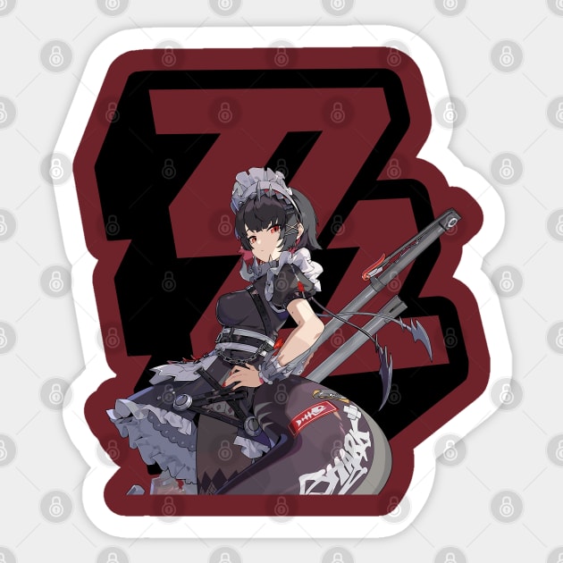 ZZZ Ellen Joe - Zenless Zone - Sticker | TeePublic