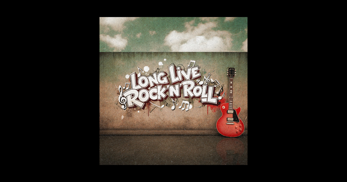 Long Live Rock 'n' Roll - Vintage Poster - Rock Music - Posters and Art ...