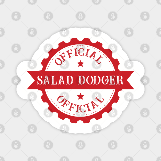 Official Salad Dodger Joke Logo - Official - Magnet | TeePublic