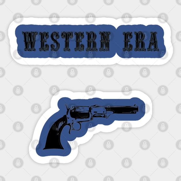 Western Era - Revolver 2 - Revolver - Sticker | TeePublic
