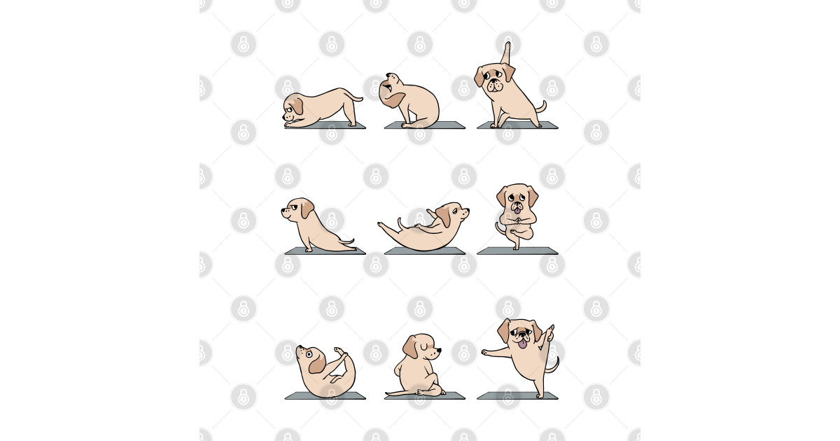 Labrador Retrievers Yoga - Labrador - Tank Top | TeePublic