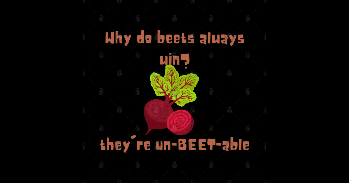 Beet Jokes - Jokes - Sticker | TeePublic