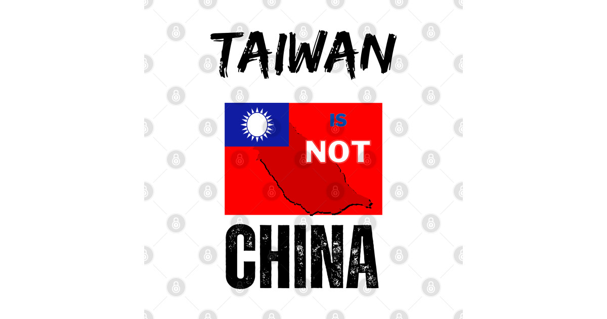 Taiwan is not china - Map Of Taiwan - T-Shirt | TeePublic