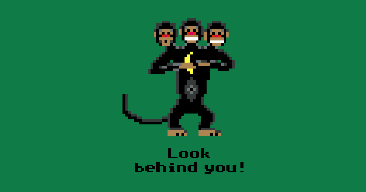 Three-Headed Monkey - Monkey Island - T-Shirt | TeePublic