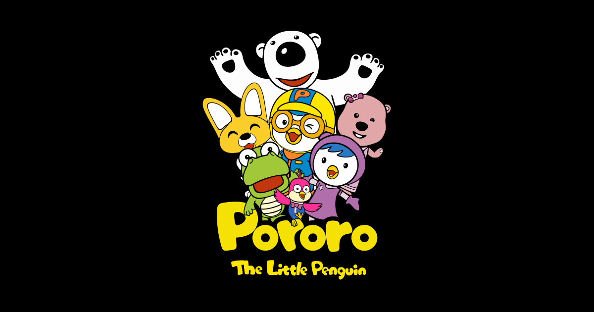 Pororo and Friends - Pororo The Little Penguin - Sticker | TeePublic