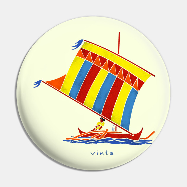 Vinta - Vinta - Pin | TeePublic