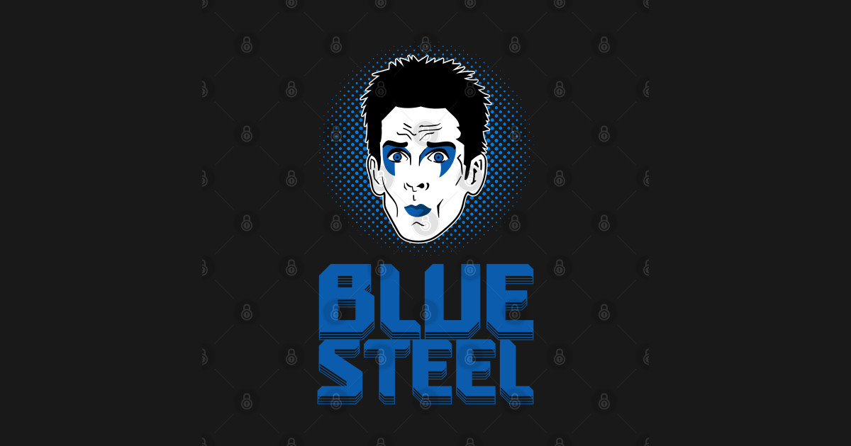 The Blue Steel Look - Zoolander - T-Shirt | TeePublic