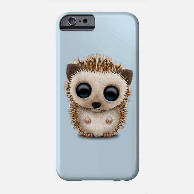Cute Baby Hedgehog - Hedgehog - Phone Case | TeePublic