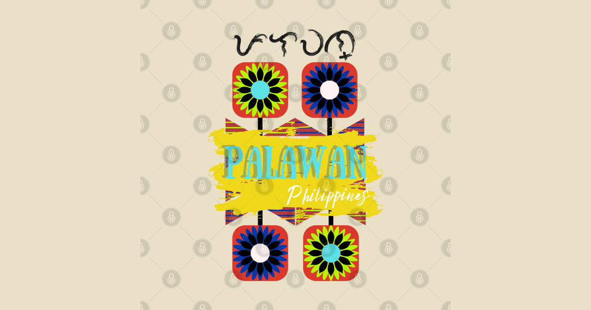 Baybayin word Palawan Philippines - Philippines Flag Proud Filipino - T ...