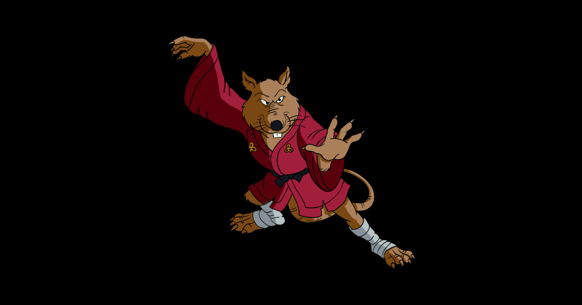 Splinter Attack - Tmnt Ninja Turtles - Sticker | TeePublic