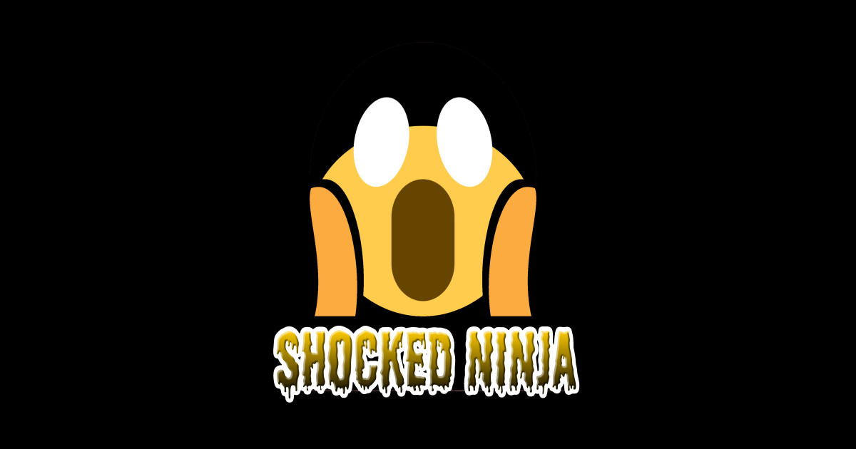 Shocked Ninja - Ninja - Sticker | TeePublic