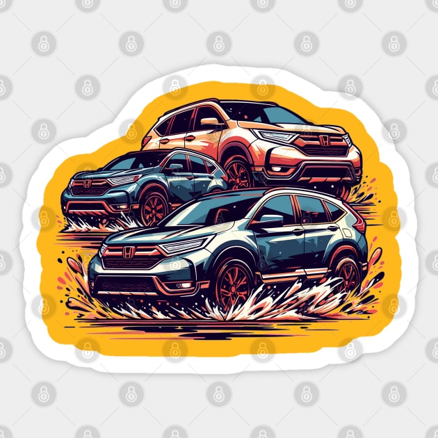 Honda CR-V - Honda - Sticker | TeePublic