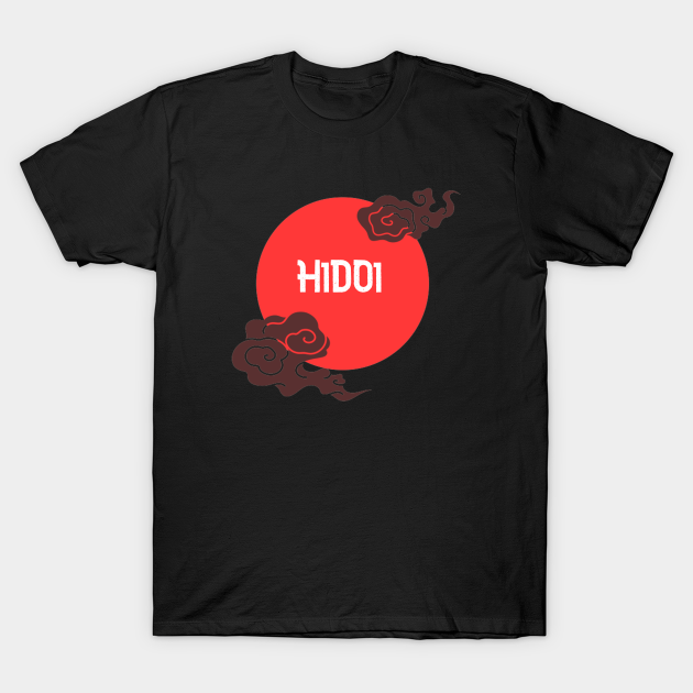 Hidoi Red Symbol - Weeb - T-Shirt | TeePublic
