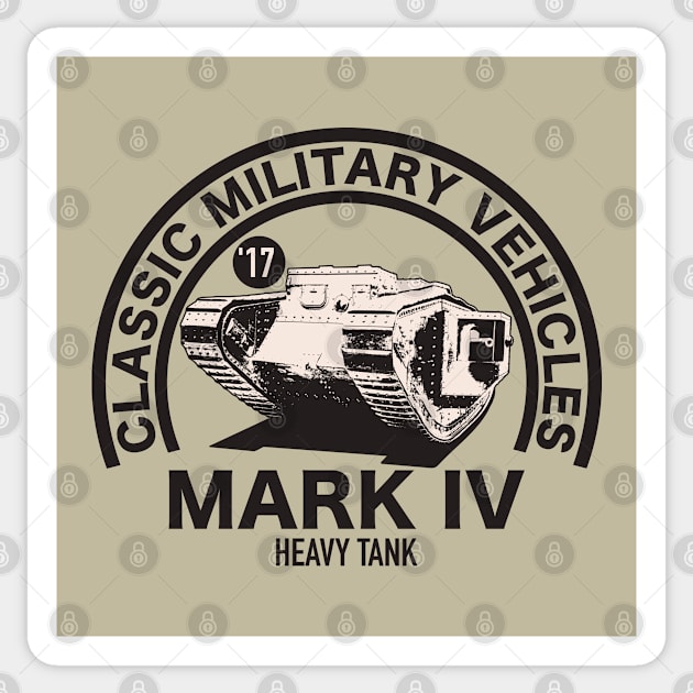 WW1 Mark IV Tank - Ww1 Mark 4 Tank - Sticker | TeePublic