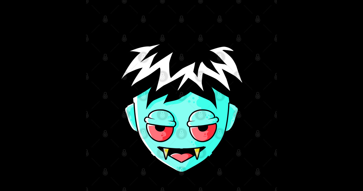 Zombie face - Zombie - Sticker | TeePublic