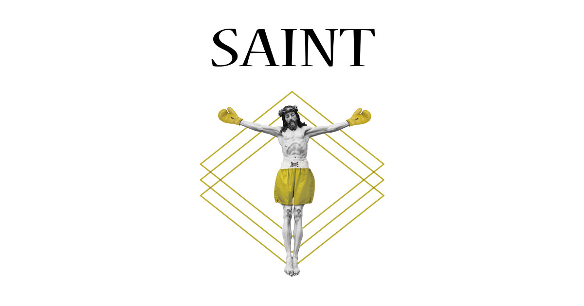 Boxing Saints Gold City font - Boxing - T-Shirt | TeePublic