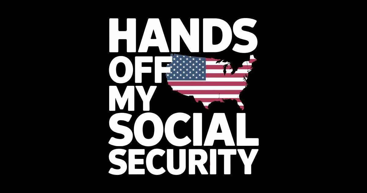 Hands Off My Social Security - Hands Off My Social Security - Sticker ...