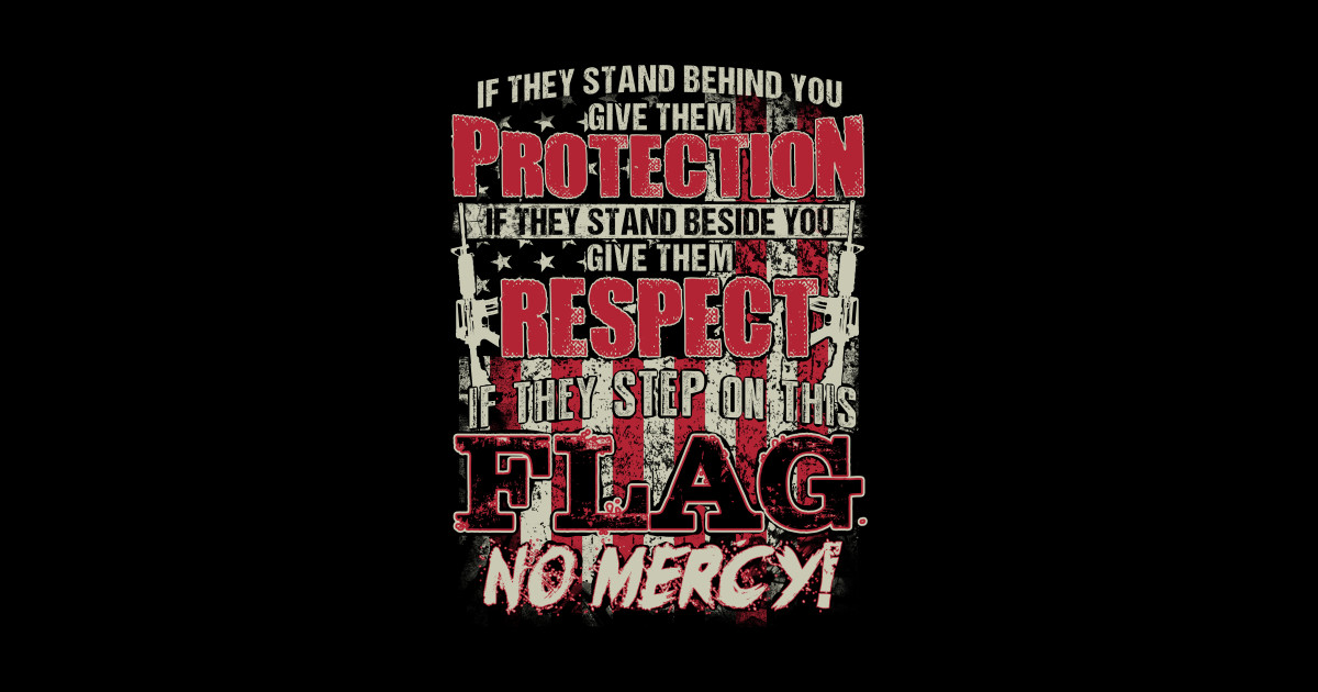 Protect the flag - Usa Patriotism - Posters and Art Prints | TeePublic